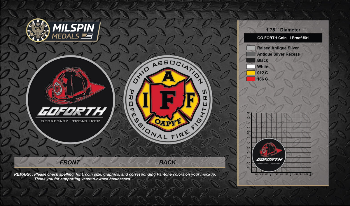 Rich Goforth_OAPFF_GoForth Coin – Milspin Medals